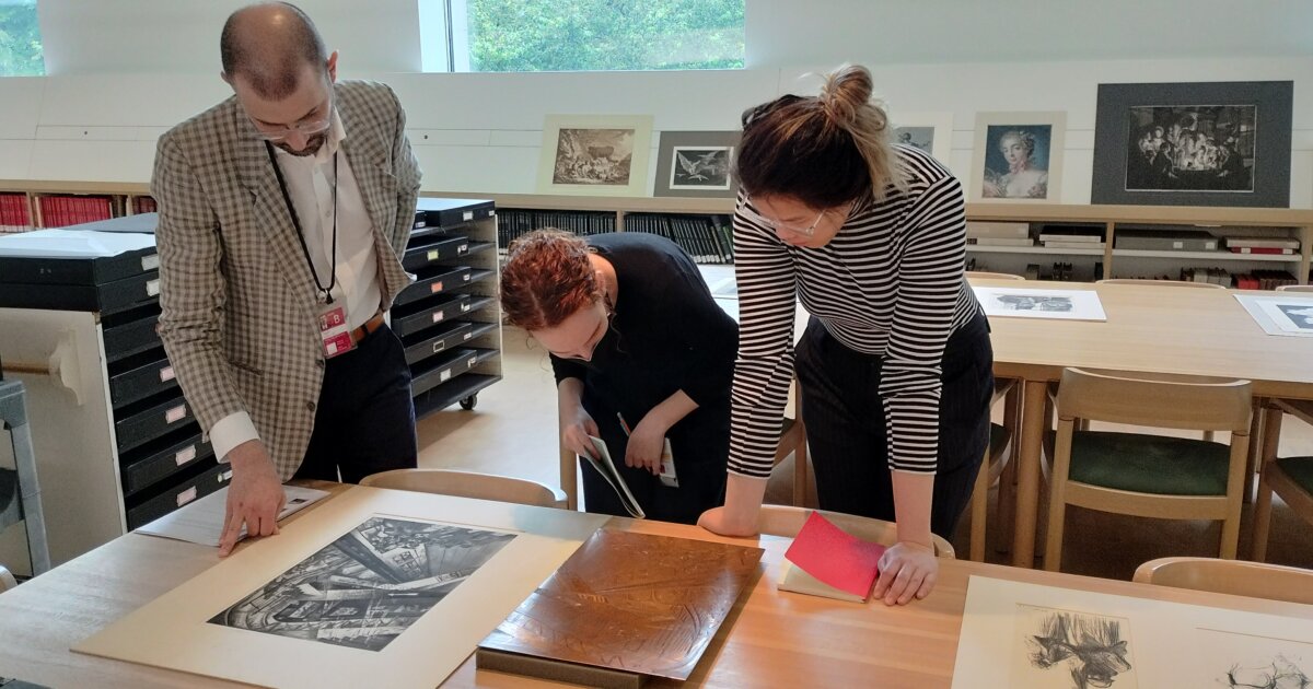 Art Institute of Chicago Prints and Drawings Archive Tour - SCA